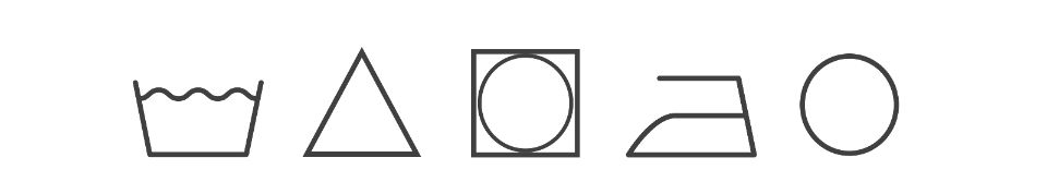 Waschsymbole: Was die Waschzeichen bedeuten fix erklärt | Famigros