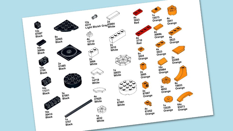 LEGO® Bauanleitung: Handy Hand-Abwaschmittel | Famigros