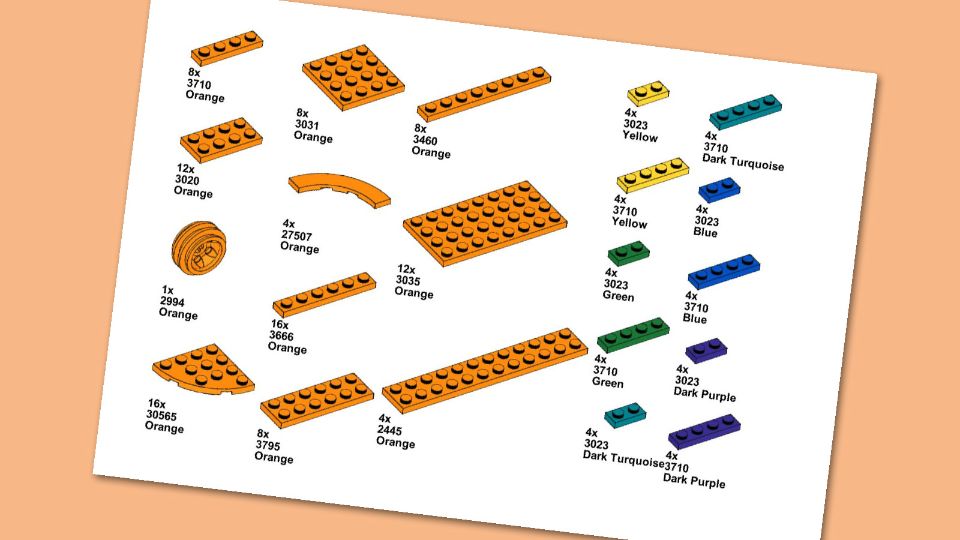 LEGO® Bauanleitung: Handy Hand-Abwaschmittel | Famigros