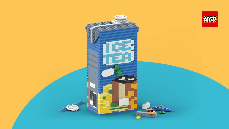 LEGO® Bauanleitung: Kult Ice Tea Zitrone | Famigros