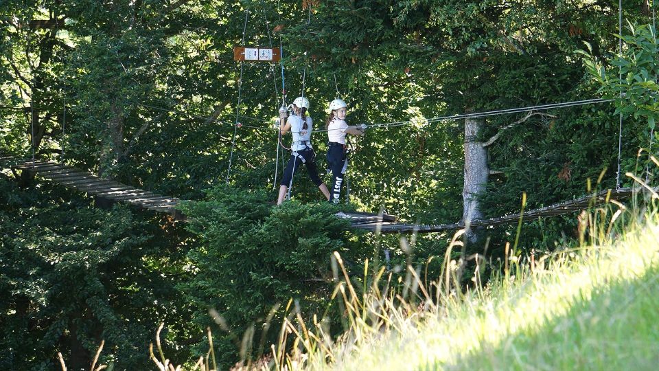 Die 10 erlebnisreichsten Seilparks in der Schweiz | Famigros