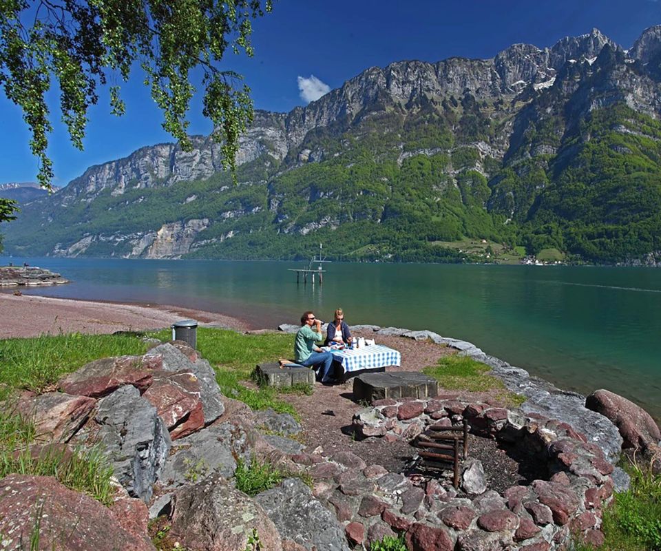 Camping Murg: Zeltferien am Walensee | Famigros