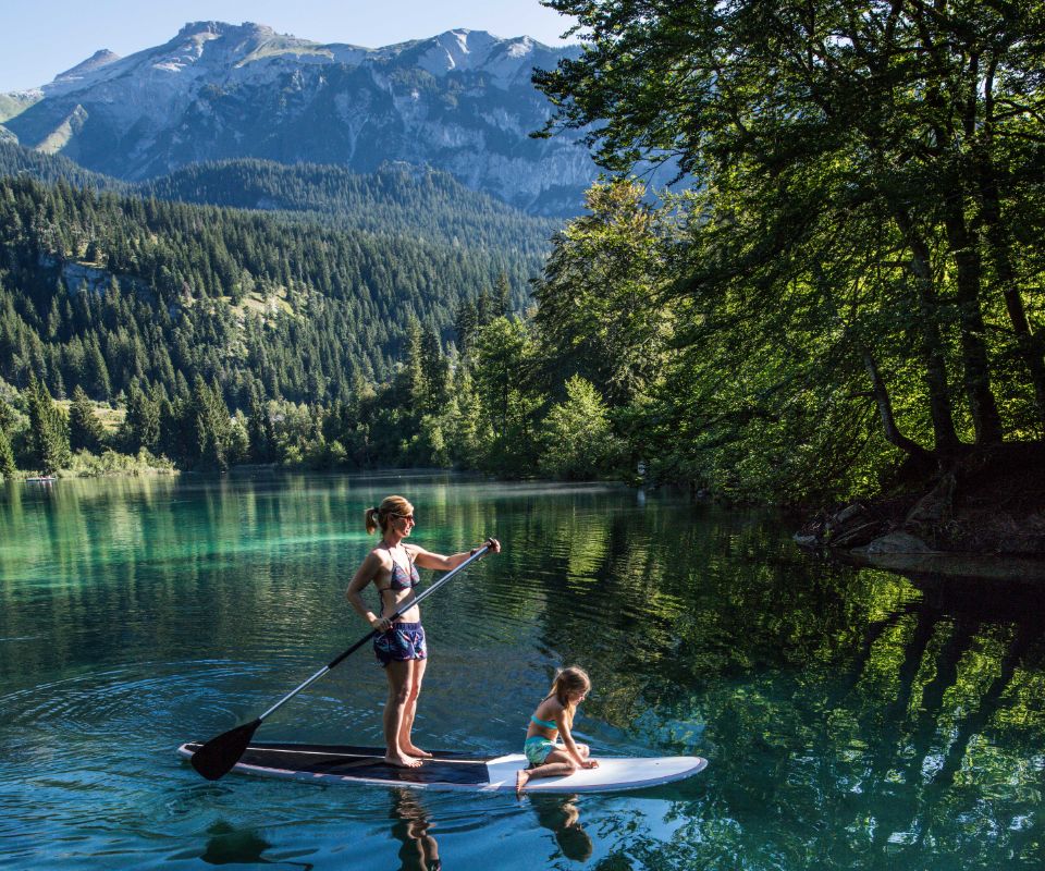 Le lac de Cresta à Flims | Famigros