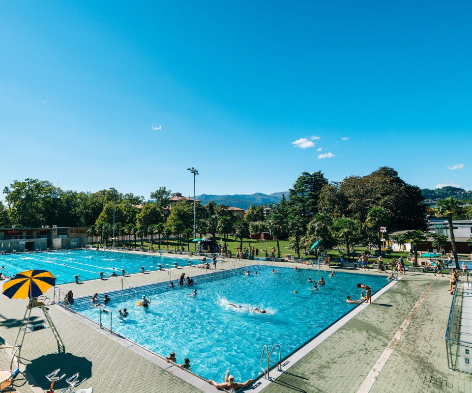Lido Cassarate Lugano: Familienglück am Sandstrand | Famigros