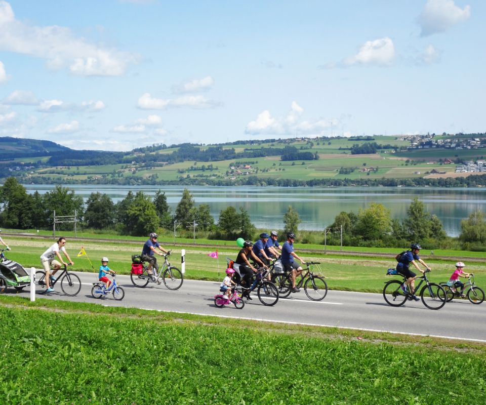 slowUp au lac de Sempach | Famigros