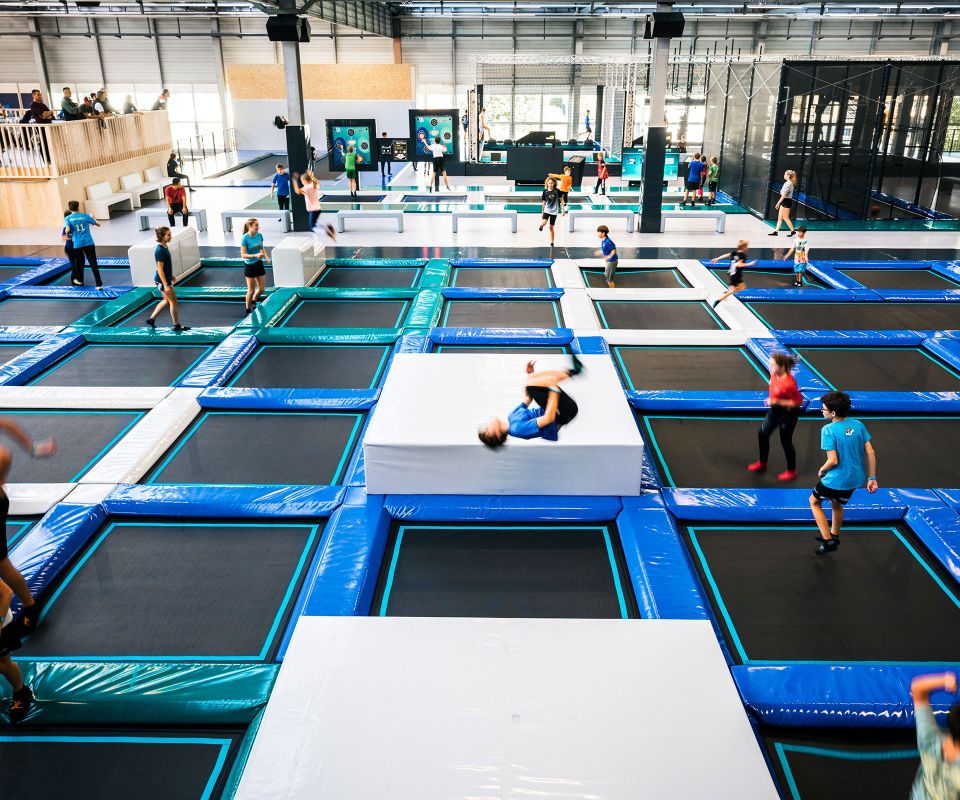 Glückssprünge im Tanoshii Funpark in Altstätten | Famigros