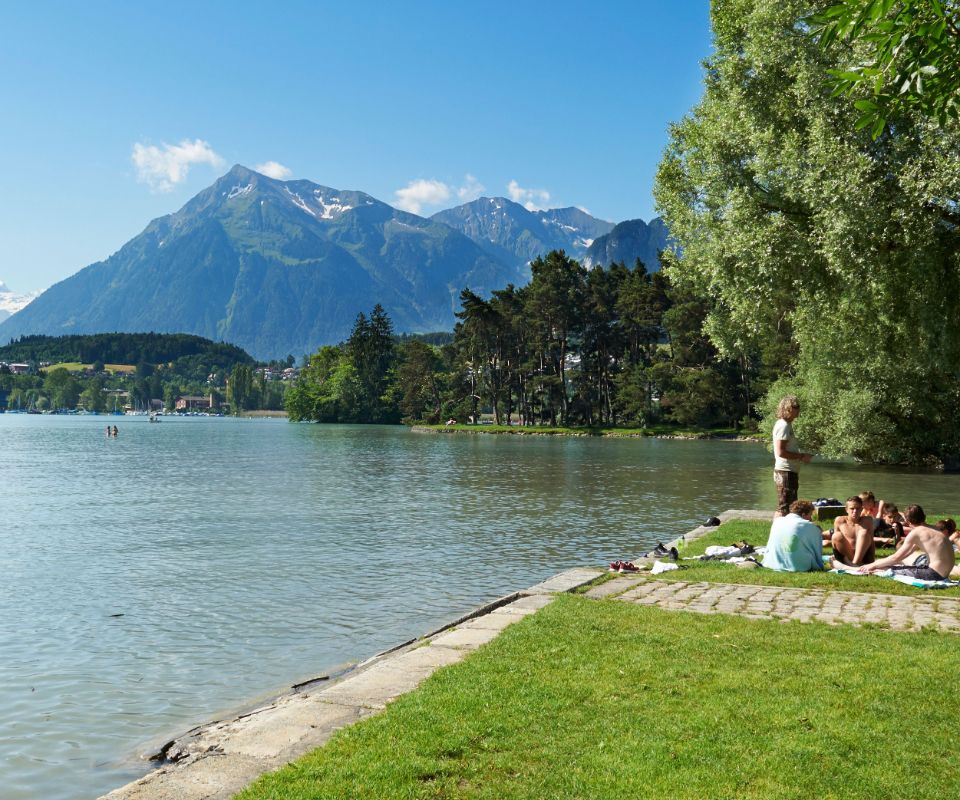 TCS Camping Thunersee-Gwatt | Famigros