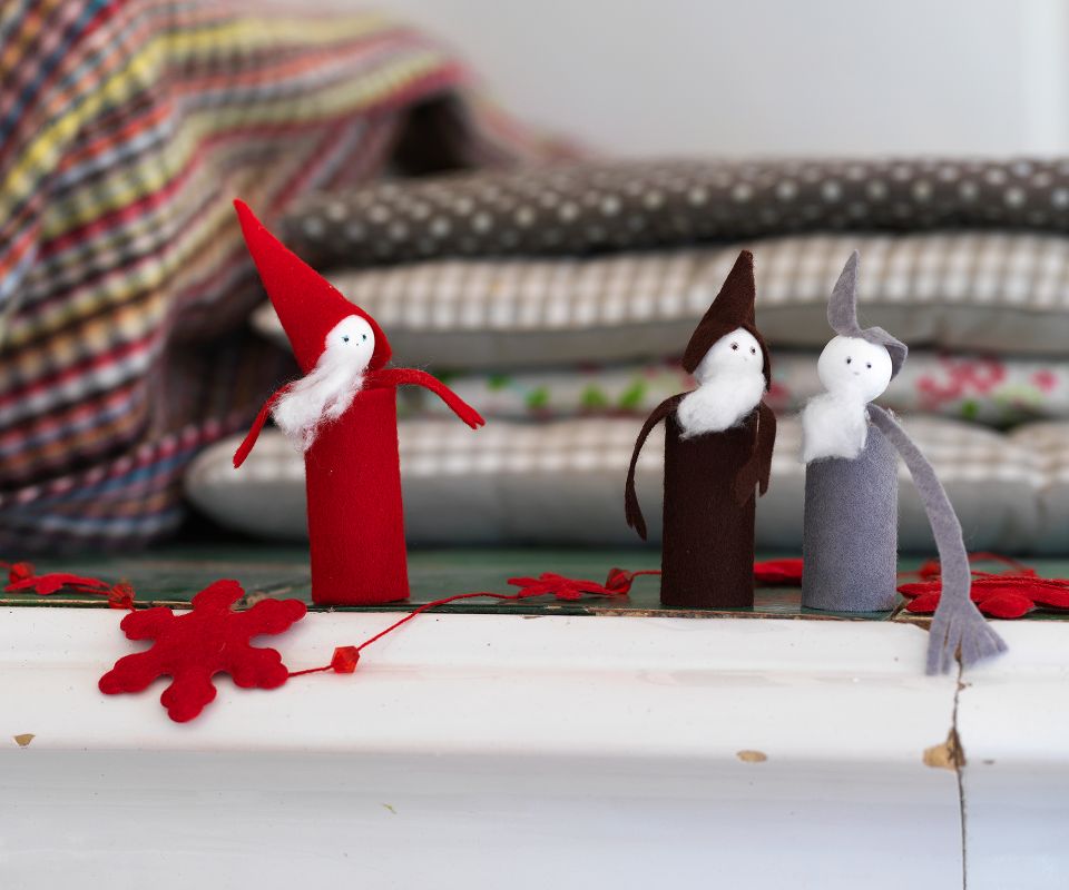 Finger-Theater Samichlaus basteln | Famigros