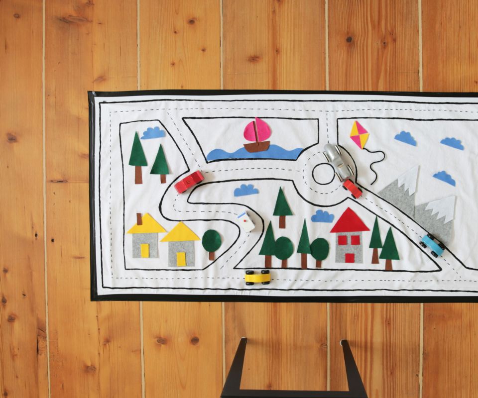 Spielteppich selber machen | Famigros