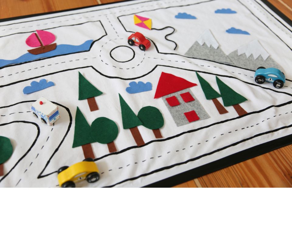 Spielteppich selber machen | Famigros