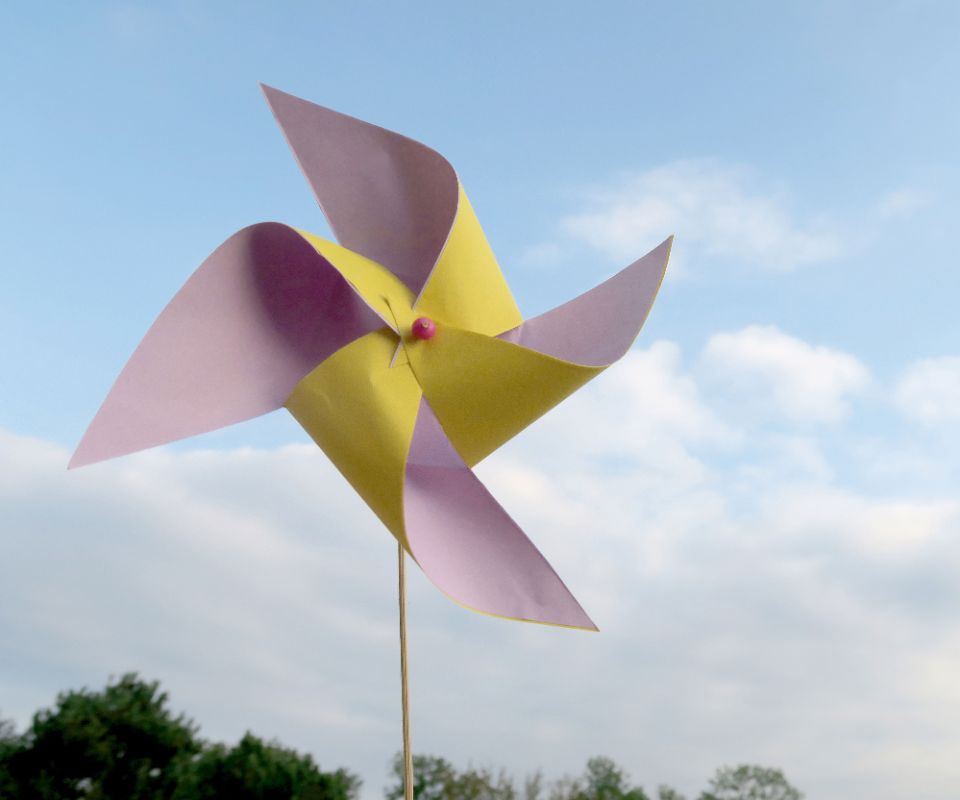 Ein Windrad basteln | Famigros