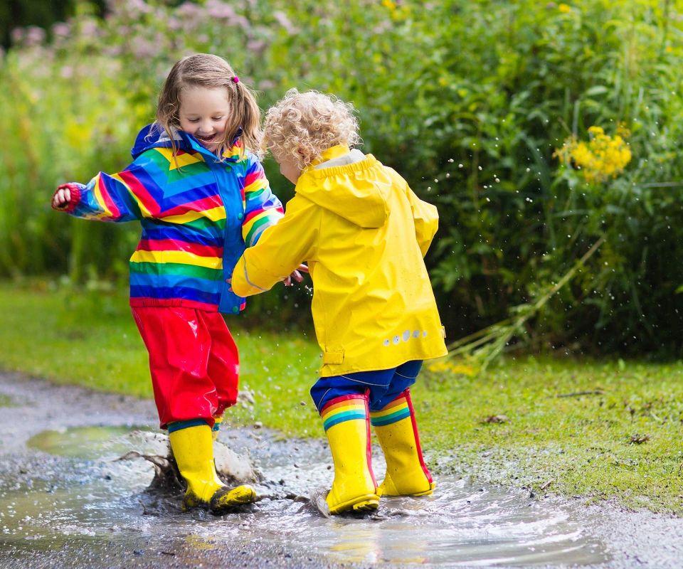 Ab nach draussen: Kinder Regen- und Outdoorbekleidung | Famigros