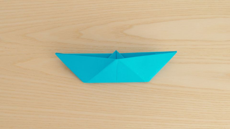 Papierschiff falten | Famigros