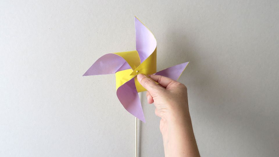 Ein Windrad basteln | Famigros