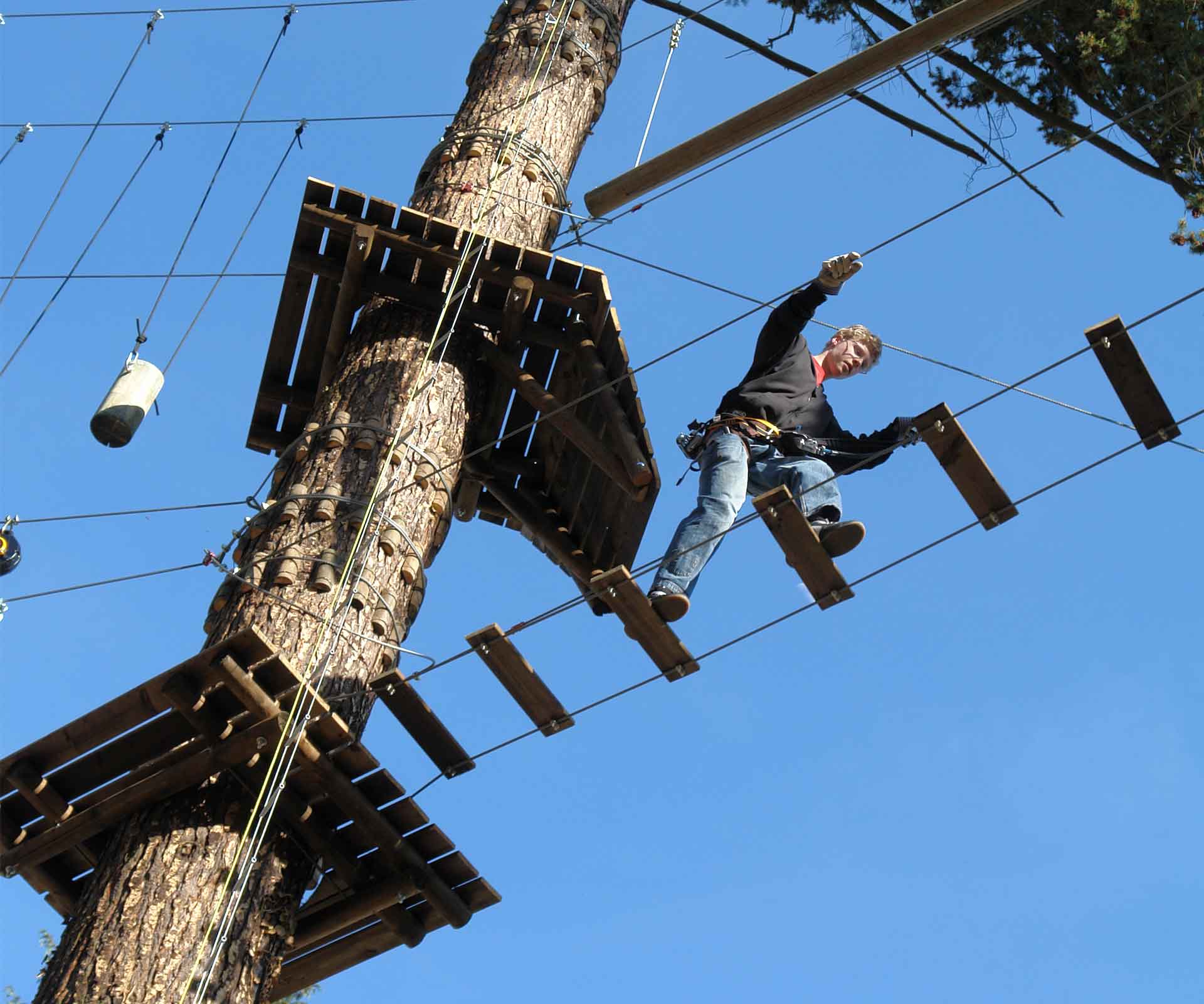Kletterspass im Adventure Park Rheinfall | Famigros