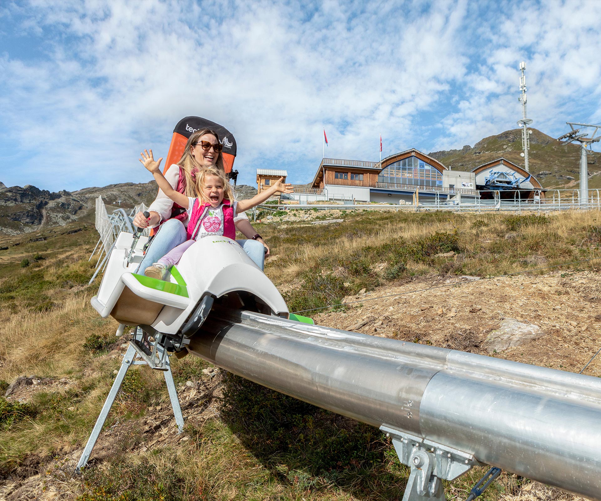 Adrenalinkick auf der Monorail-Bobbahn in Bosco Gurin | Famigros